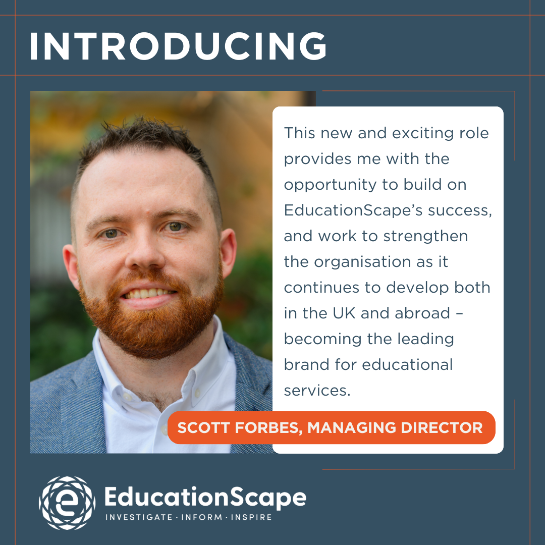 EducationScape appoints Scott Forbes as Managing Director - EducationScape